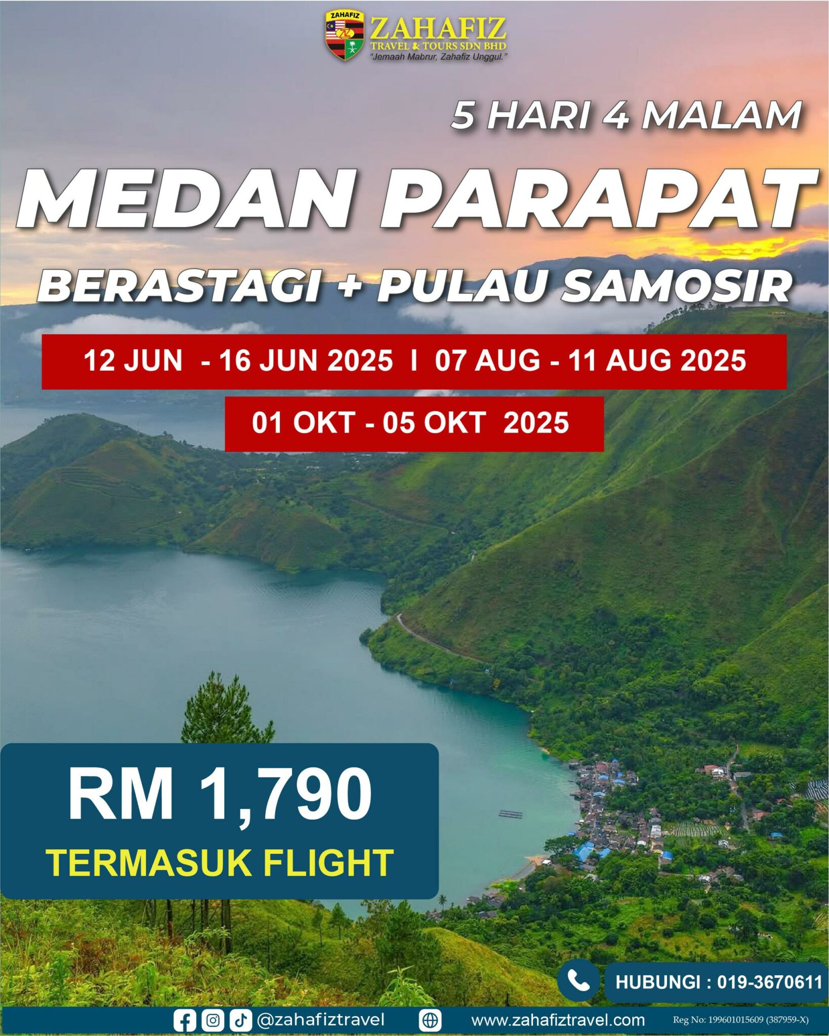 Medan Parapat - Zahafiz Travel & Tours Sdn Bhd